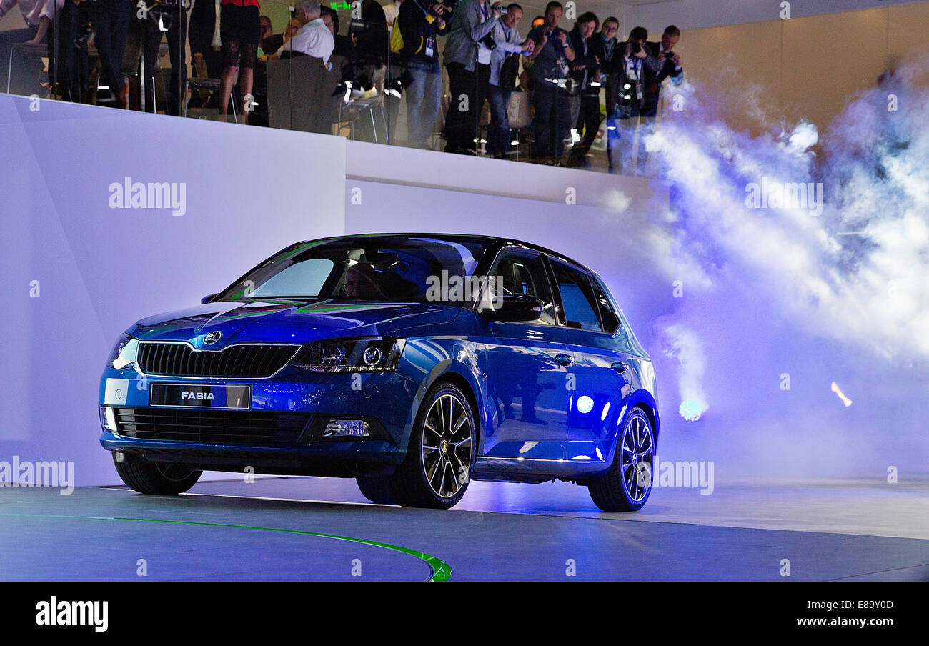 Third generation of Skoda Fabia was presented in world premiere on the ...
