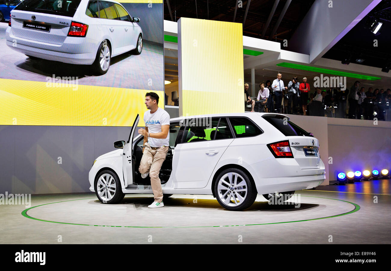 Third generation of Skoda Fabia was presented in world premiere on the ...
