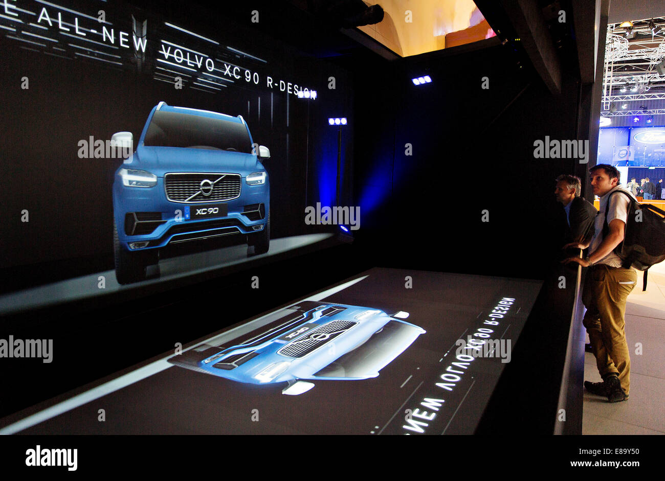 New Volvo XC90 was unveiled in World Premiere on the first day of Paris ...