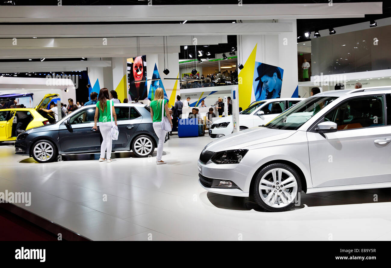 Third generation of Skoda Fabia and Fabia Combi was presented in world ...