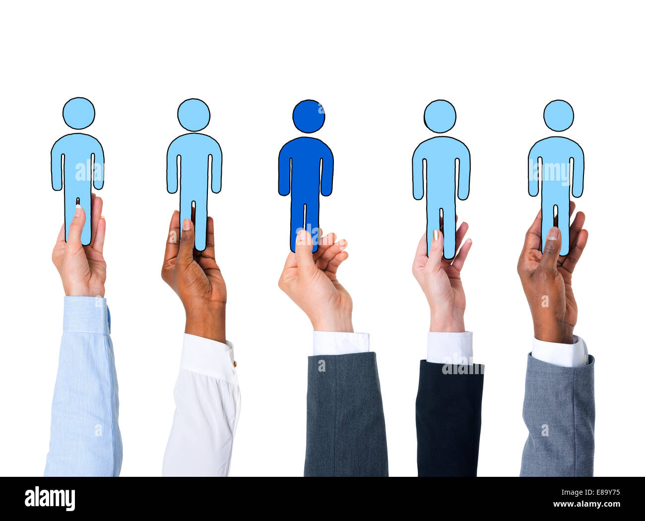 Business People and Individuality Concept Stock Photo - Alamy