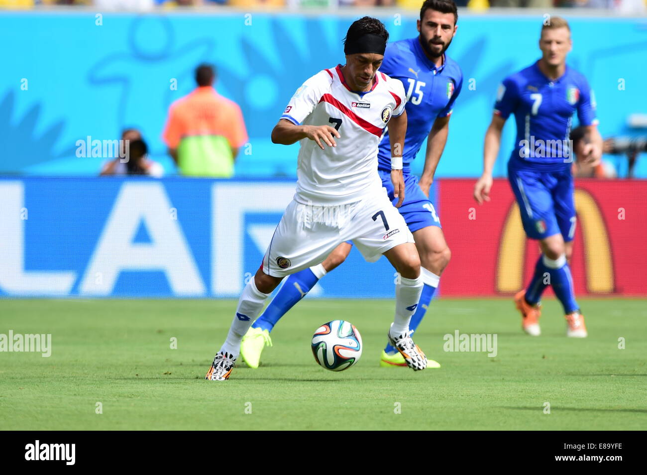 Christian Bolanos of Costa Rica. RECIFE 20 JUN 2014 ARENA PERNAMBUCO ...