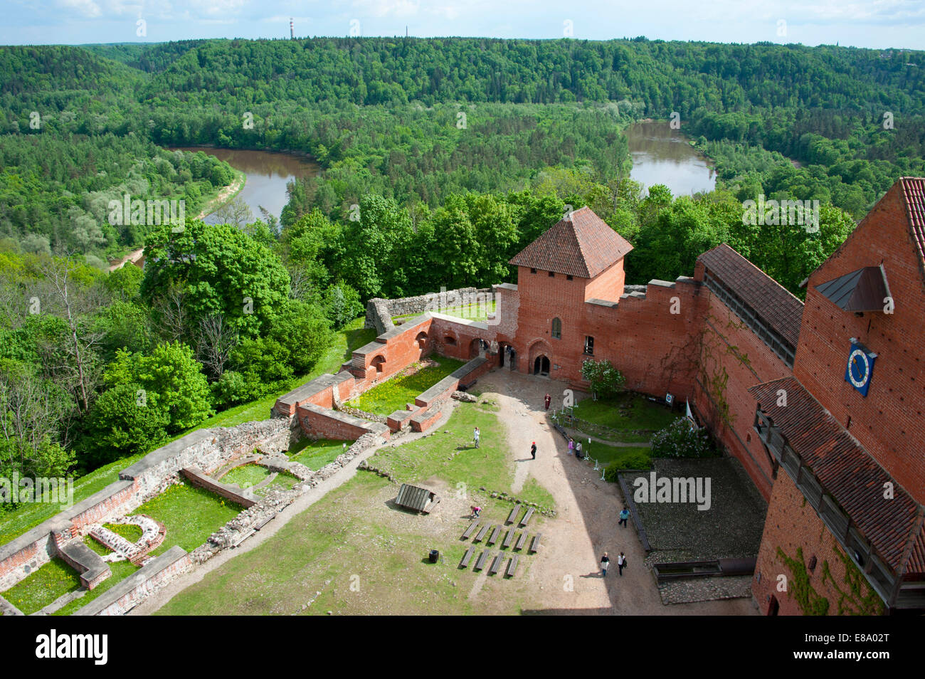 Turaida Castle, Sigulda, Latvia, Baltic States Stock Photo - Alamy