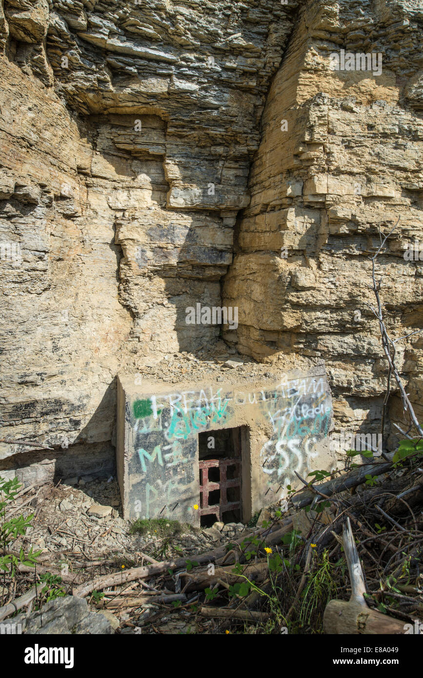 Secret Führer headquarters for Hitler, ventilation shaft, former bunker ...