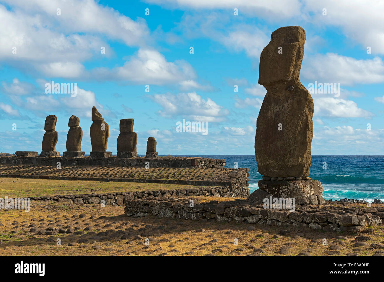 Rapa nui easter island chile hi-res stock photography and images - Alamy