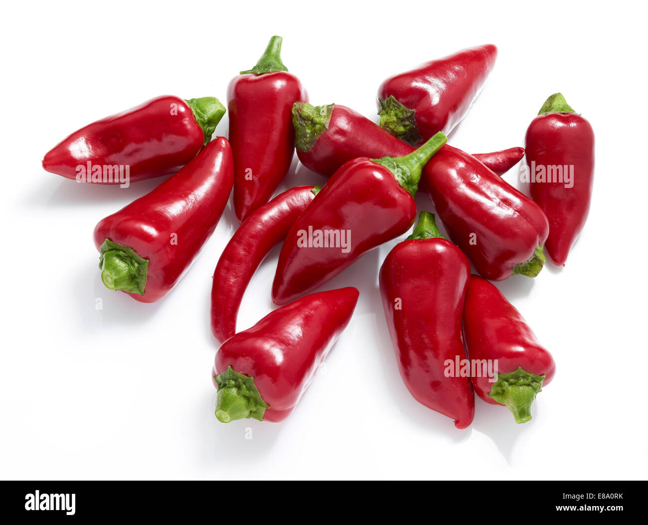Red chili peppers (Capsicum annuum Stock Photo - Alamy