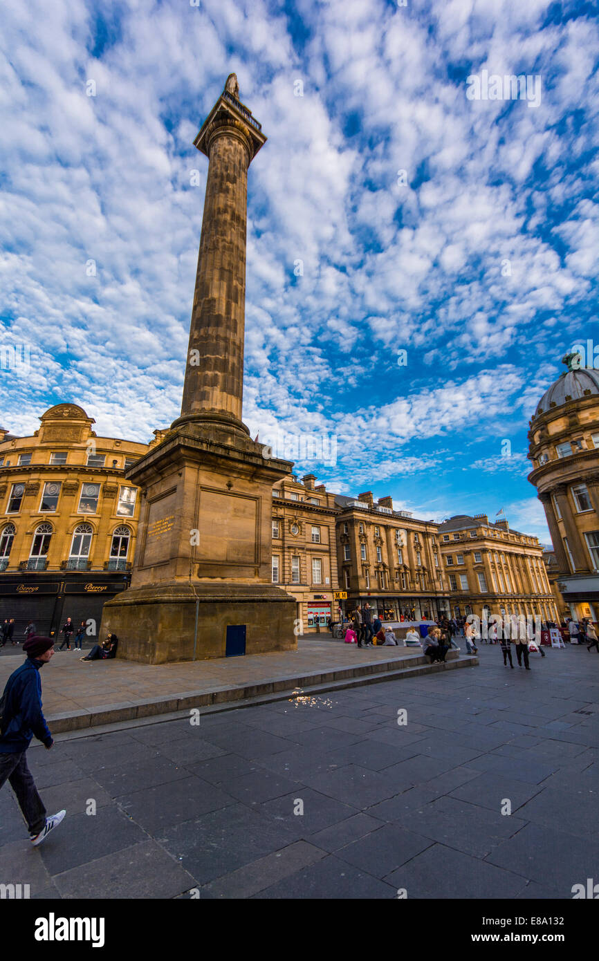 Grey’s monument newcastle hi-res stock photography and images - Alamy