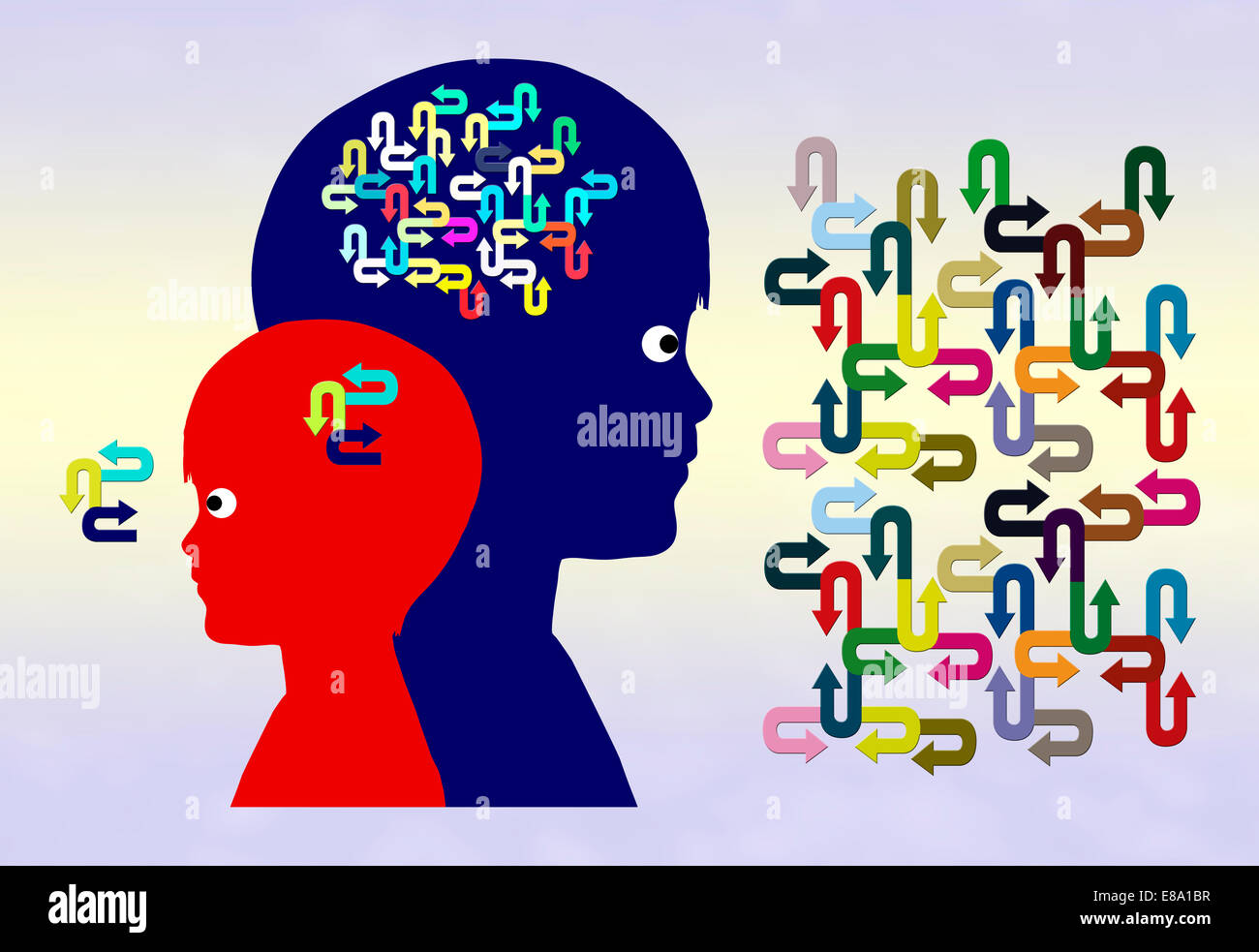 Early Childhood Development Stock Photo - Alamy