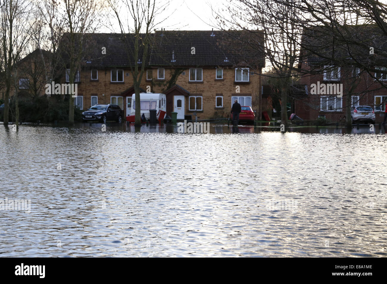 Sand Bags Flood Flooding Thames High Resolution Stock Photography and ...