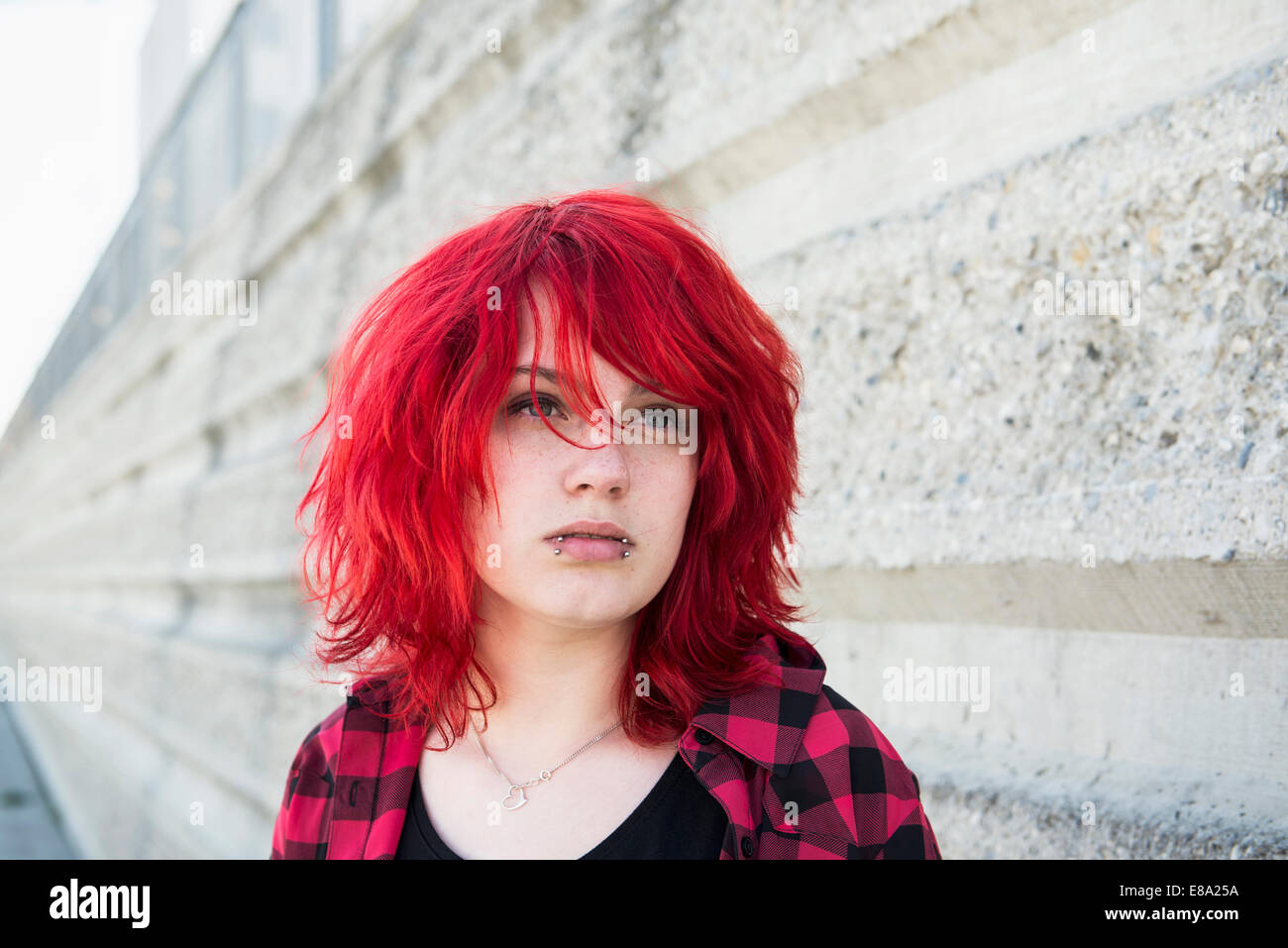 Rebellious Teenage Girl