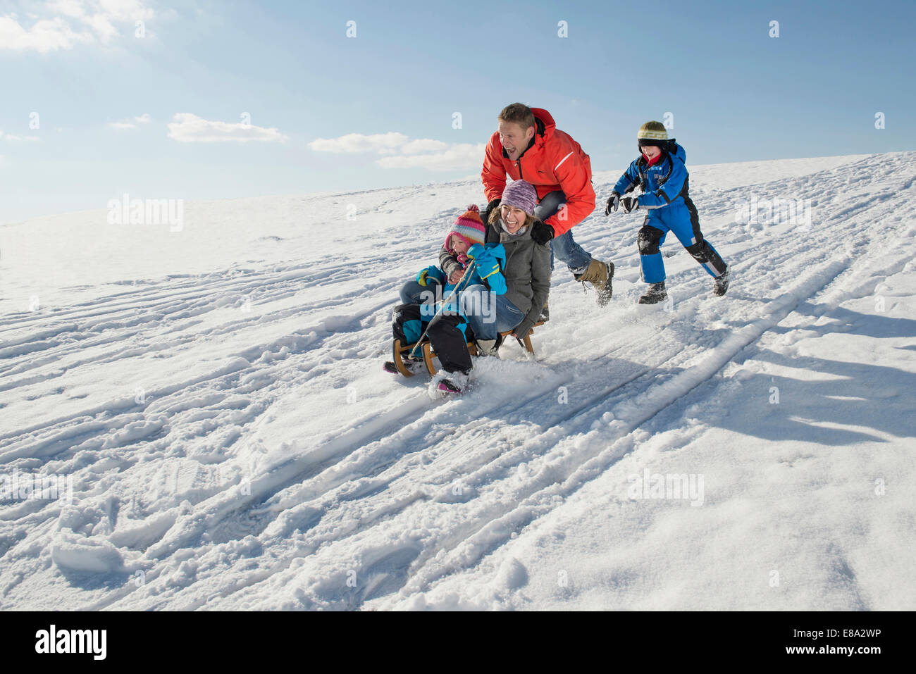 Riding sledge hi-res stock photography and images - Alamy