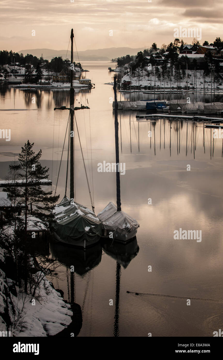 Oslo snow hi-res stock photography and images - Alamy