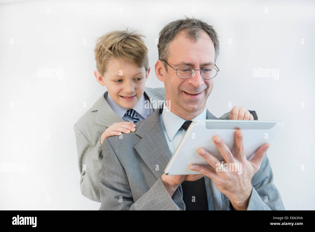 Child holding tablet computer business hi-res stock photography and ...