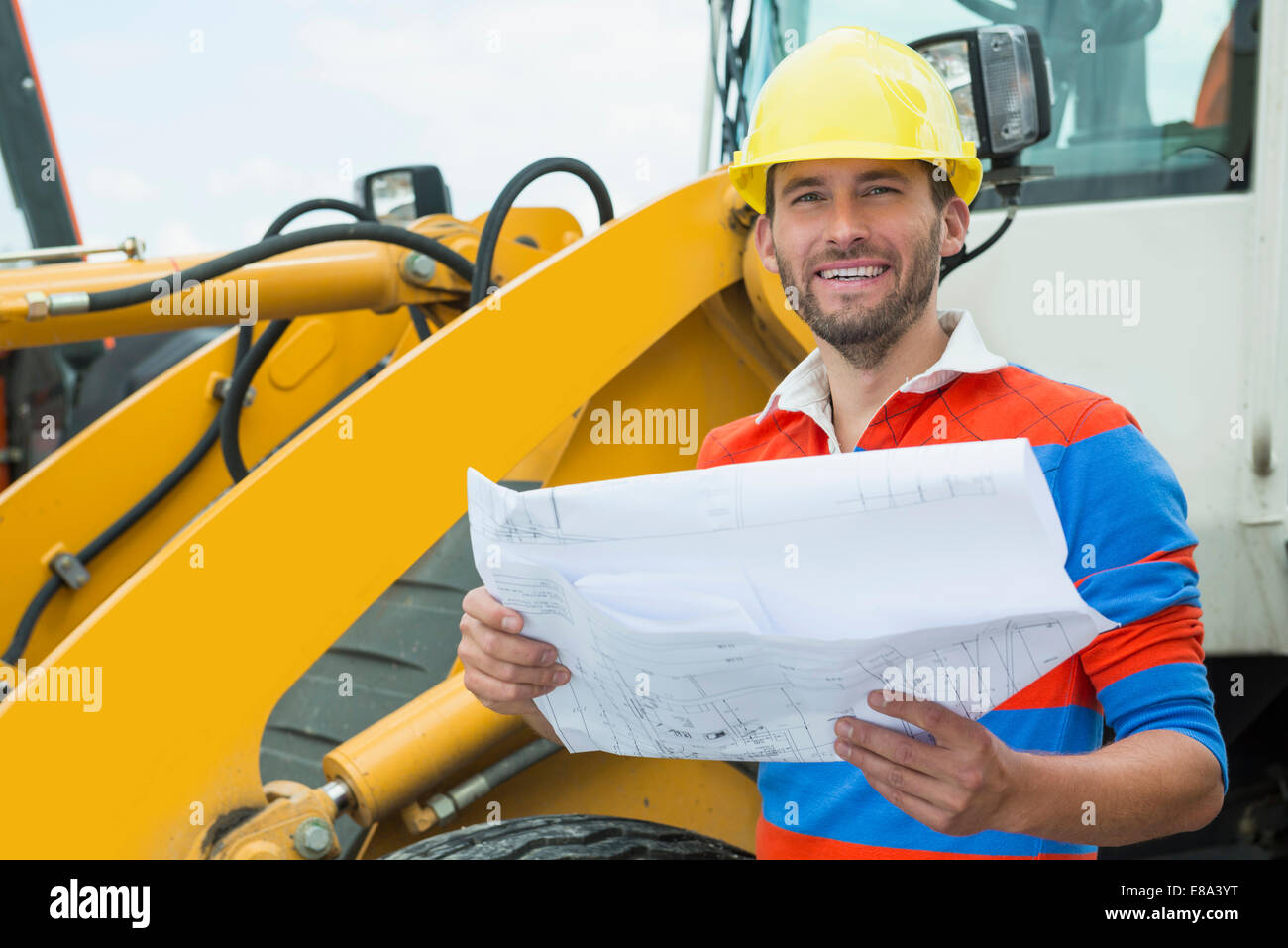 Sitting in excavator hi-res stock photography and images - Alamy
