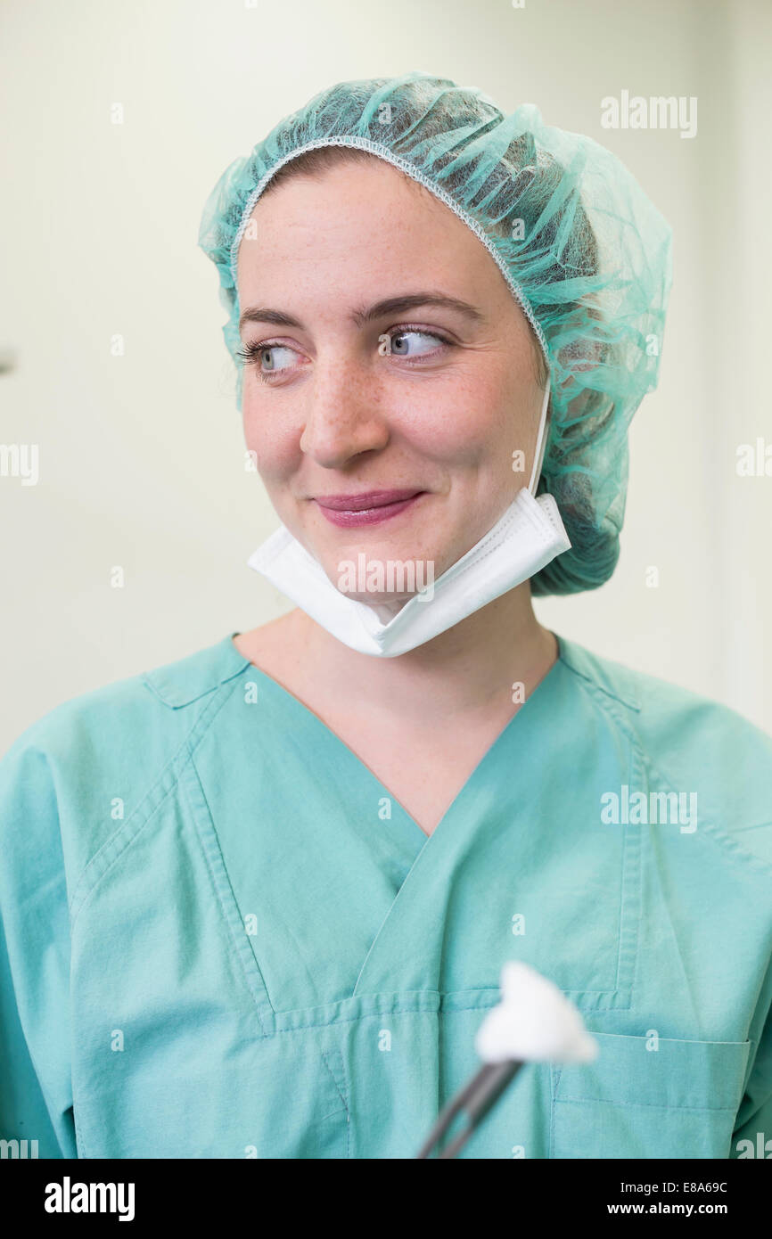 Female surgeon in hospital Stock Photo - Alamy