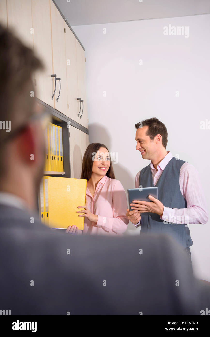 Boss flirting hi-res stock photography and images - Alamy