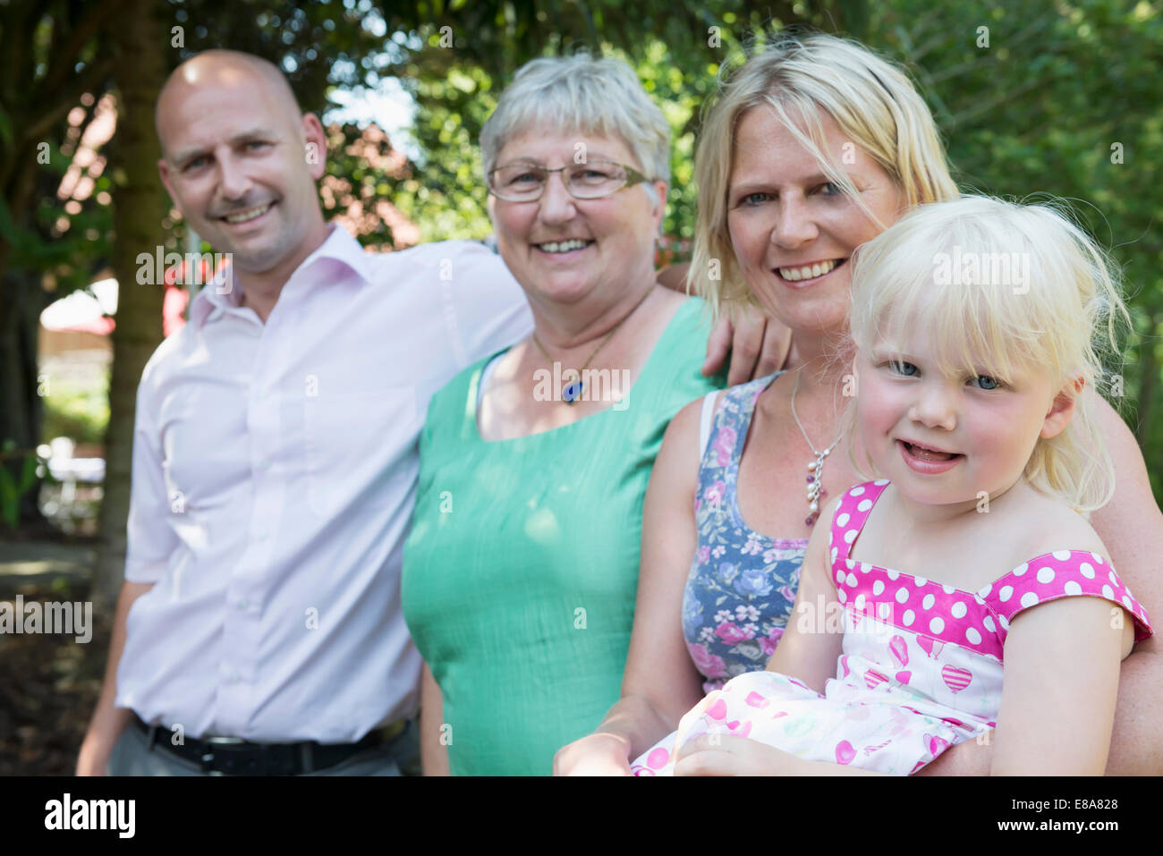 Three generations family man woman hi-res stock photography and images ...