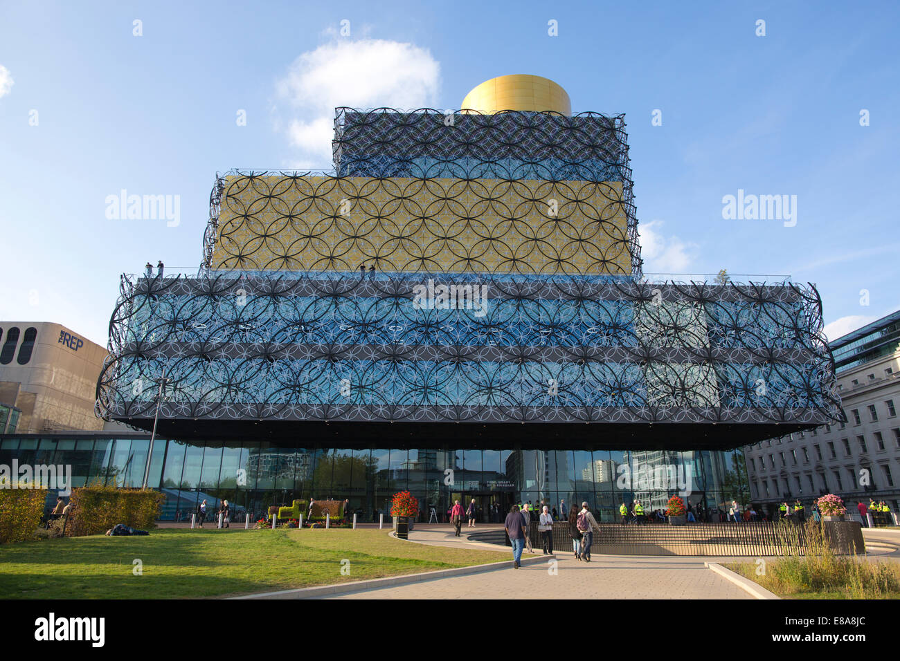 The new Library of Birmingham, Centenary Square, Broad Street ...