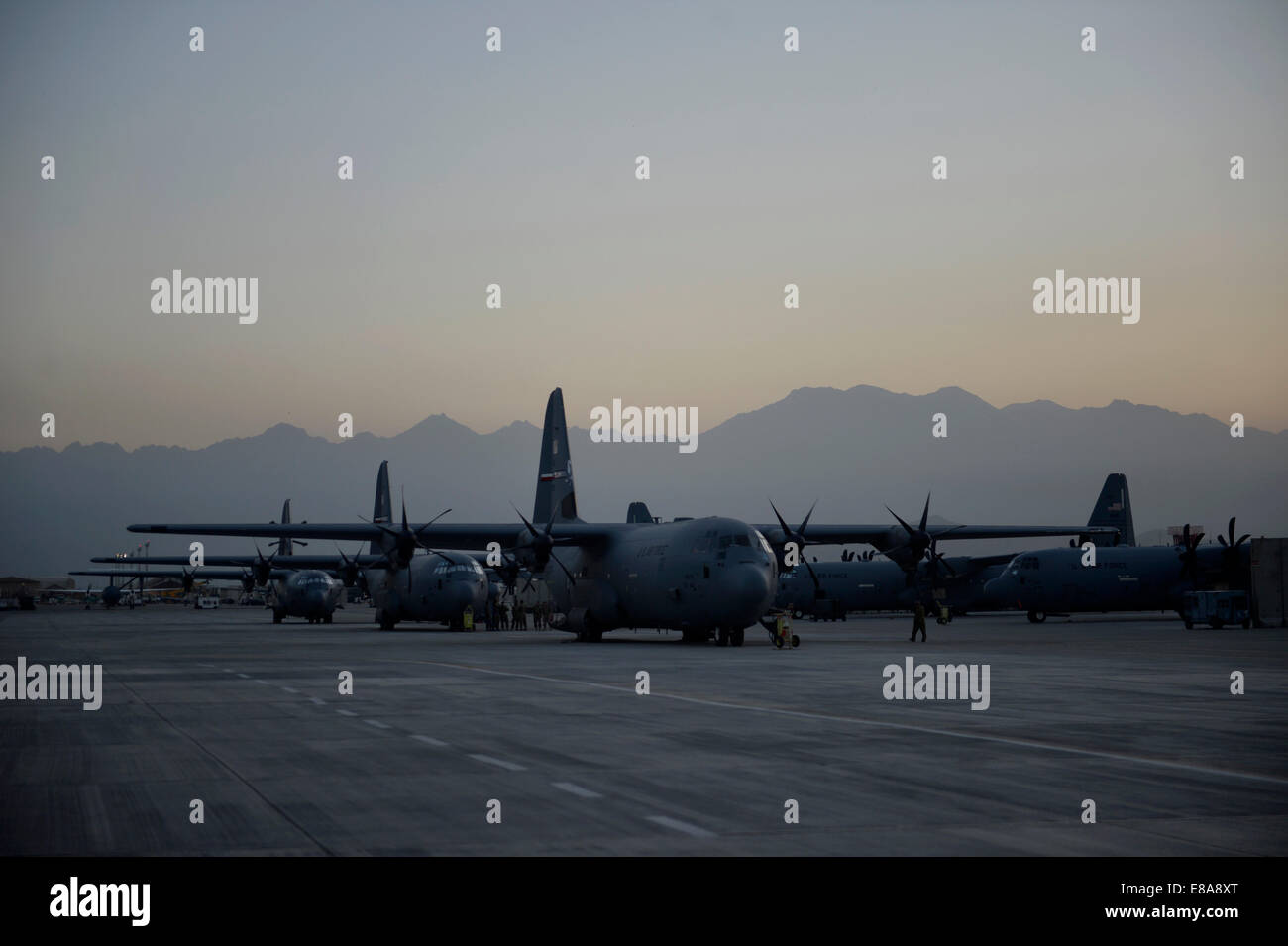 U.S. Air Force C-130J Super Hercules aircraft assigned to the 774th ...