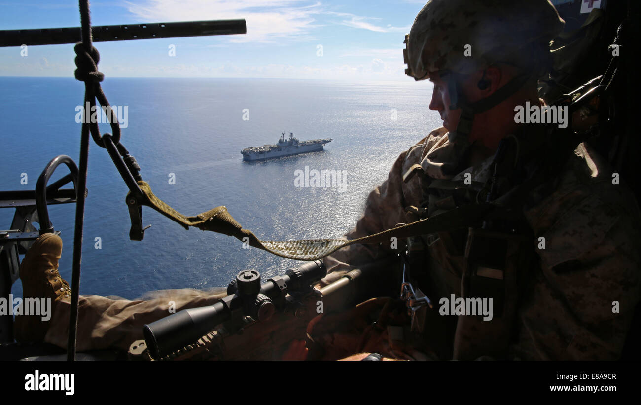 U.S. Marine Corps Cpl. Phillip Lilly II, a chief scout with Scout ...