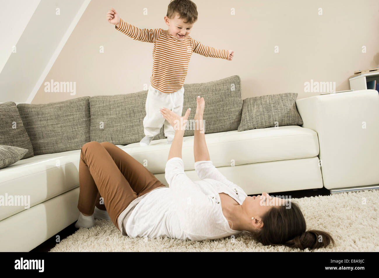 Romping together hi-res stock photography and images - Alamy