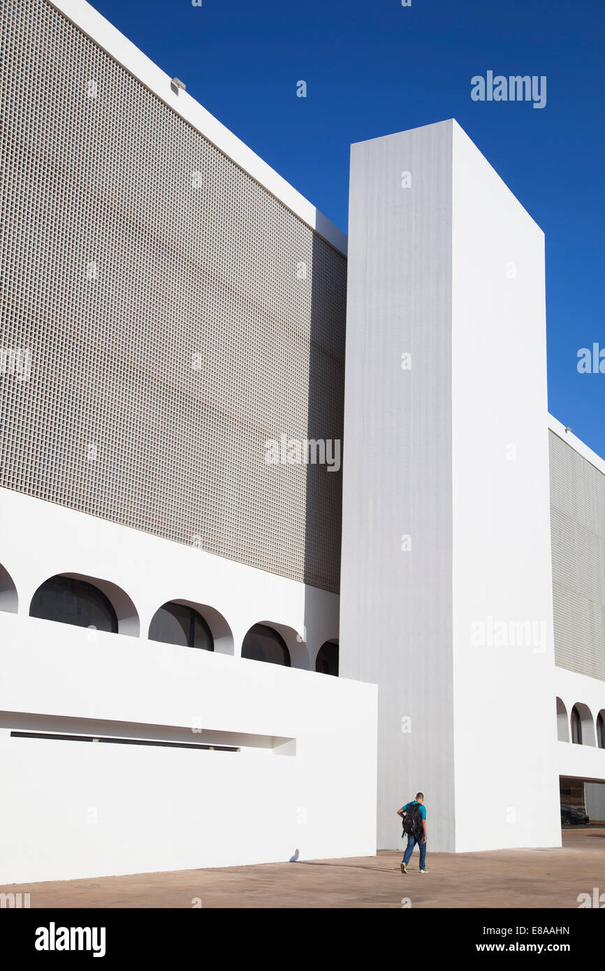 National Library, Brasilia, Federal District, Brazil Stock Photo - Alamy