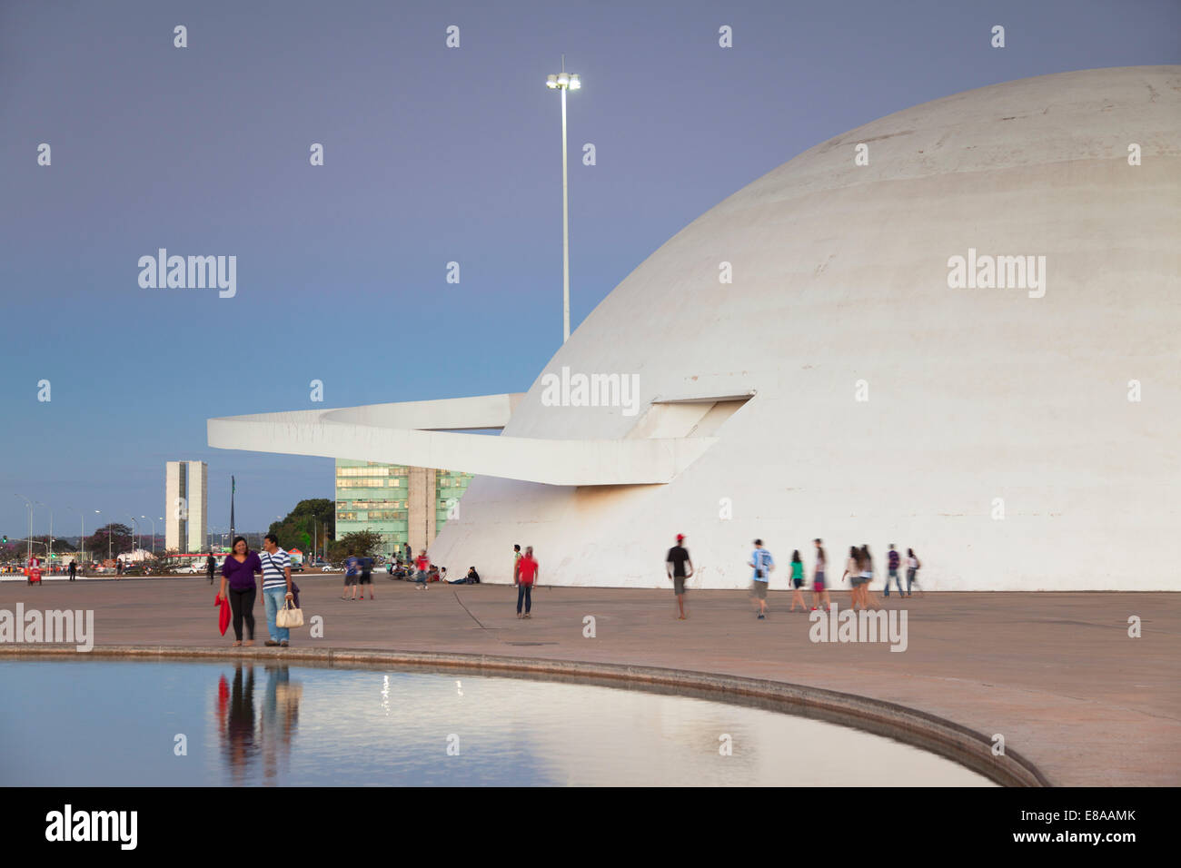 National Museum, Brasilia, Federal District, Brazil Stock Photo - Alamy