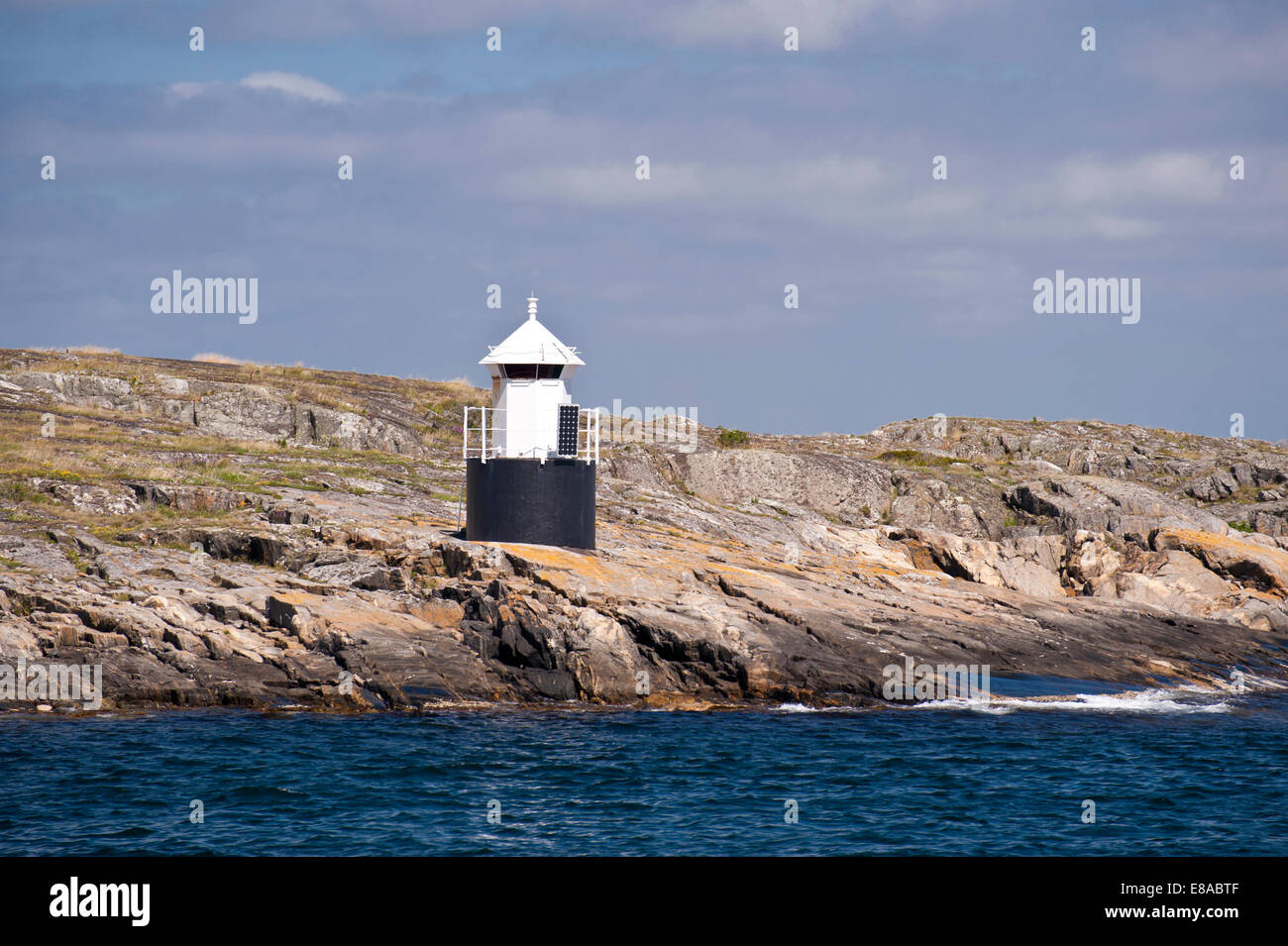 Idyllic island in archipelago lighthouse hi-res stock photography and ...