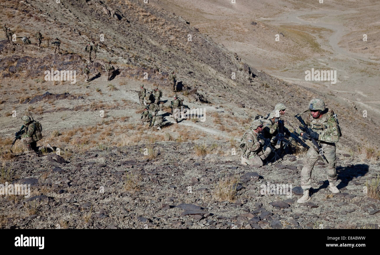 U.S. Soldiers with Bandit Troop, 1st Squadron, 3rd Cavalry Regiment and ...