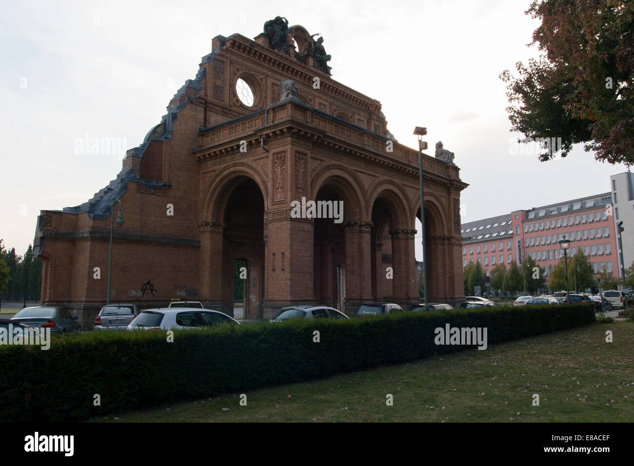 Anhalter Bahnhof Berlin Germany Stock Photo - Alamy
