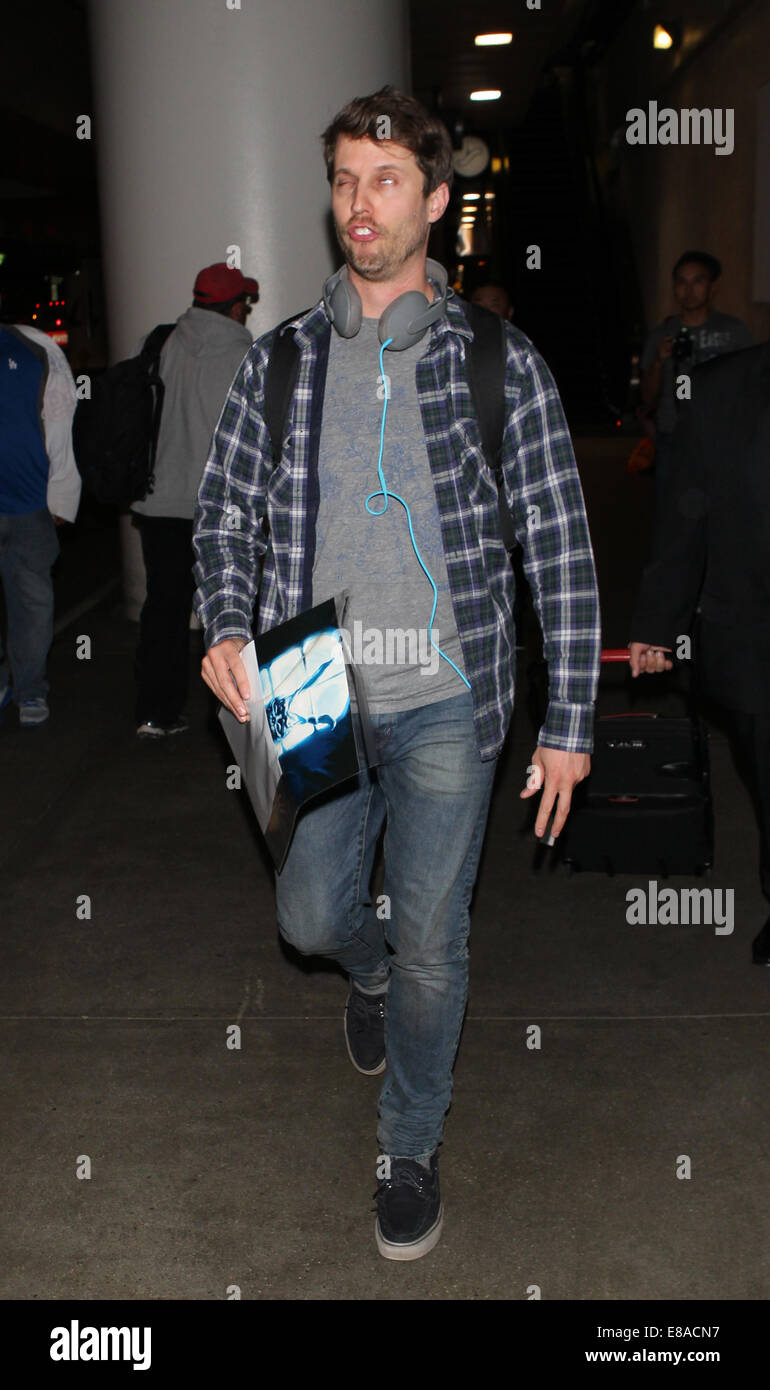 Napoleon Dynamite actor Jon Heder pools a goofy face as he arrives at ...