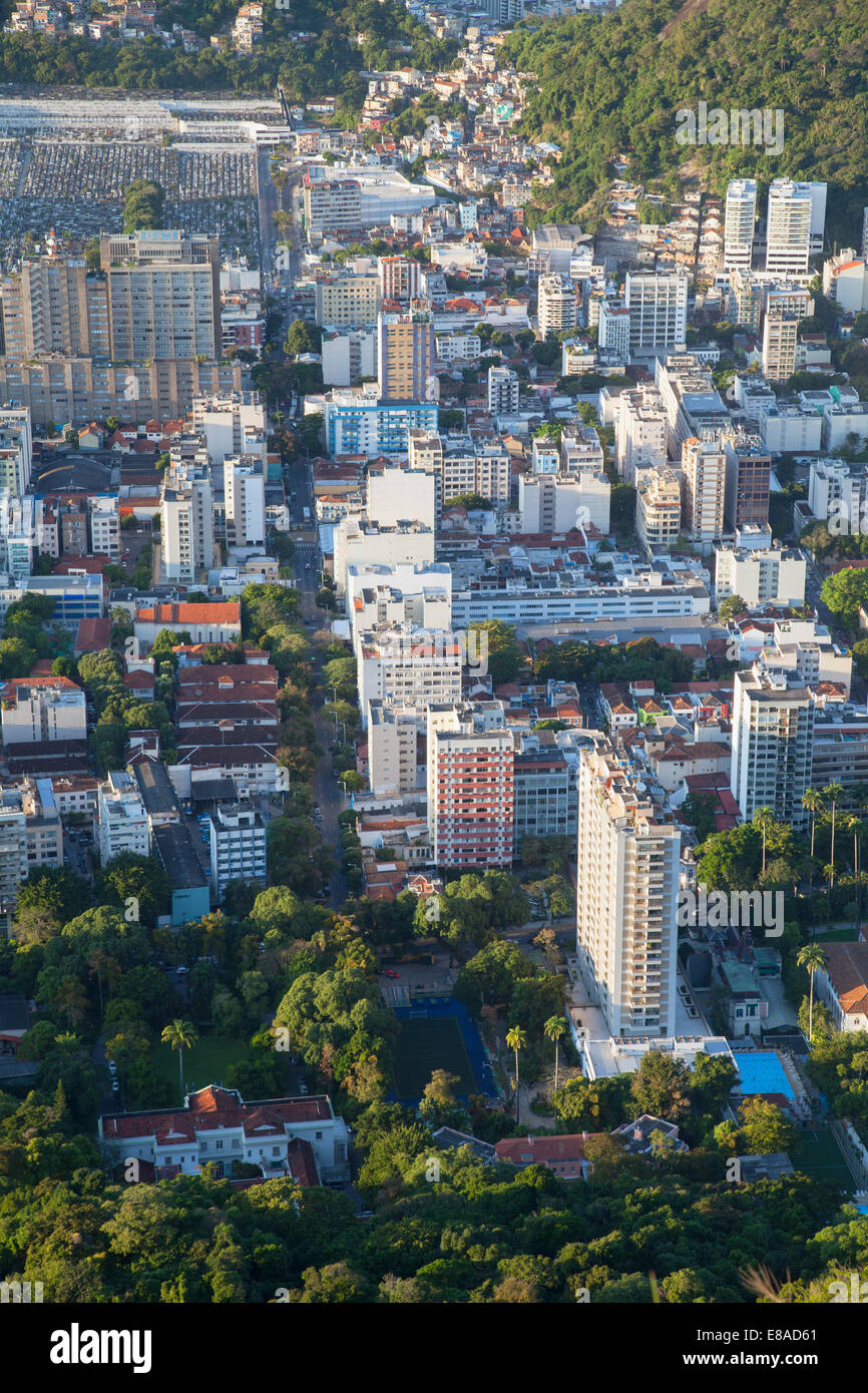 View of apartment blocks, Botafogo, Rio de Janeiro, Brazil Stock Photo ...