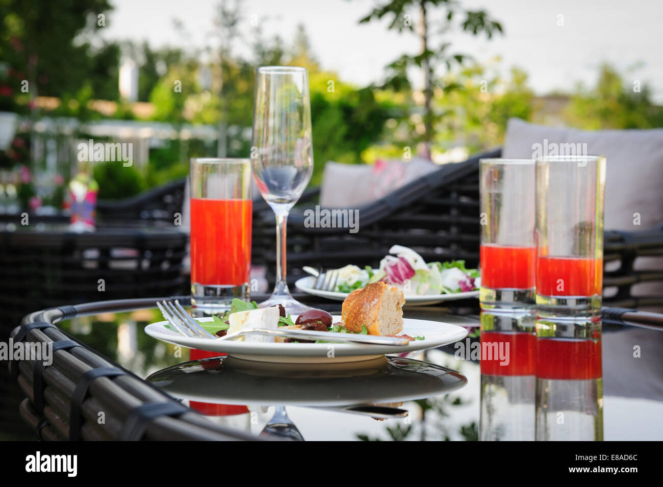 Leftover food after party hi-res stock photography and images - Alamy
