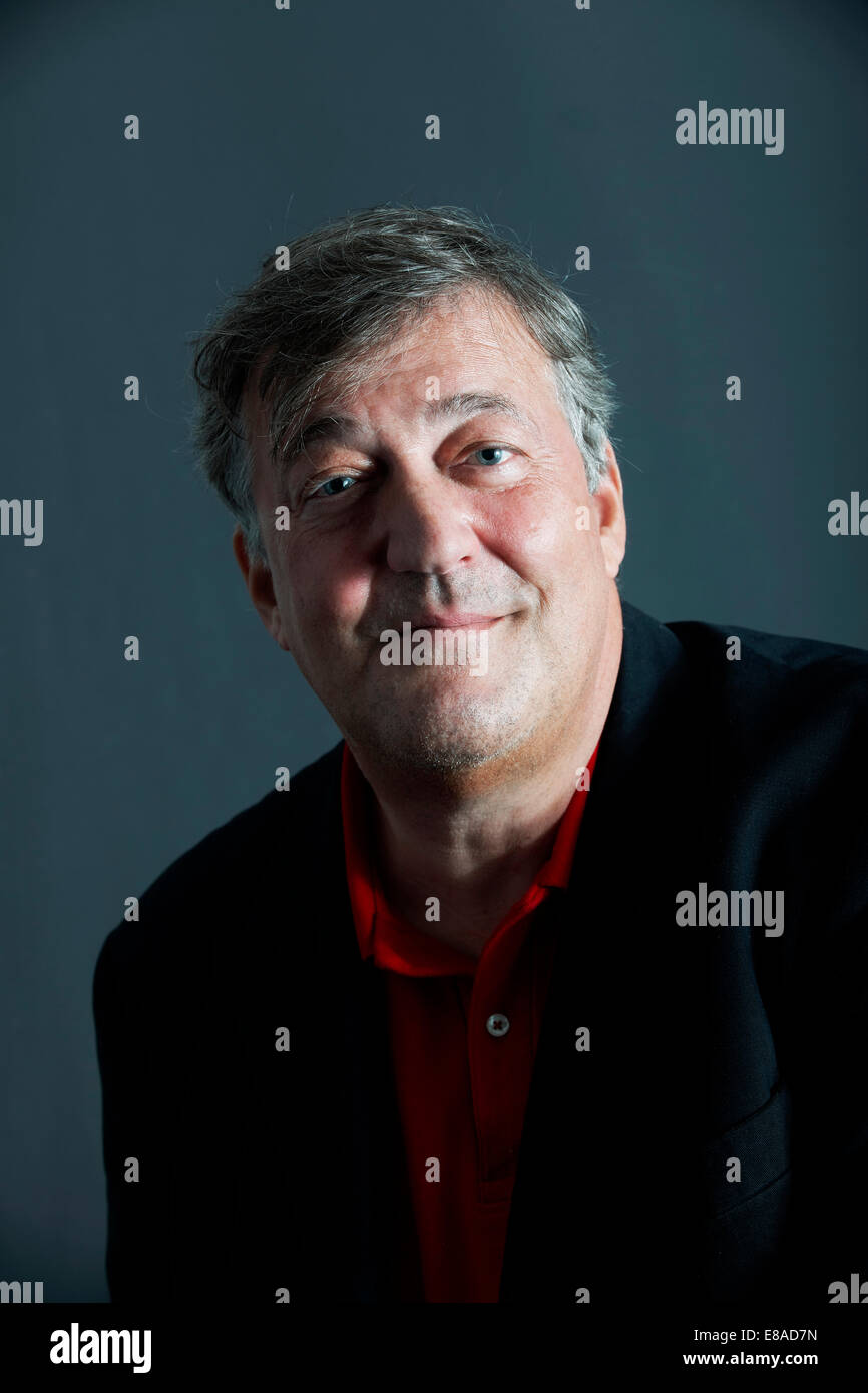 Stephen fry actor portrait hi-res stock photography and images - Alamy