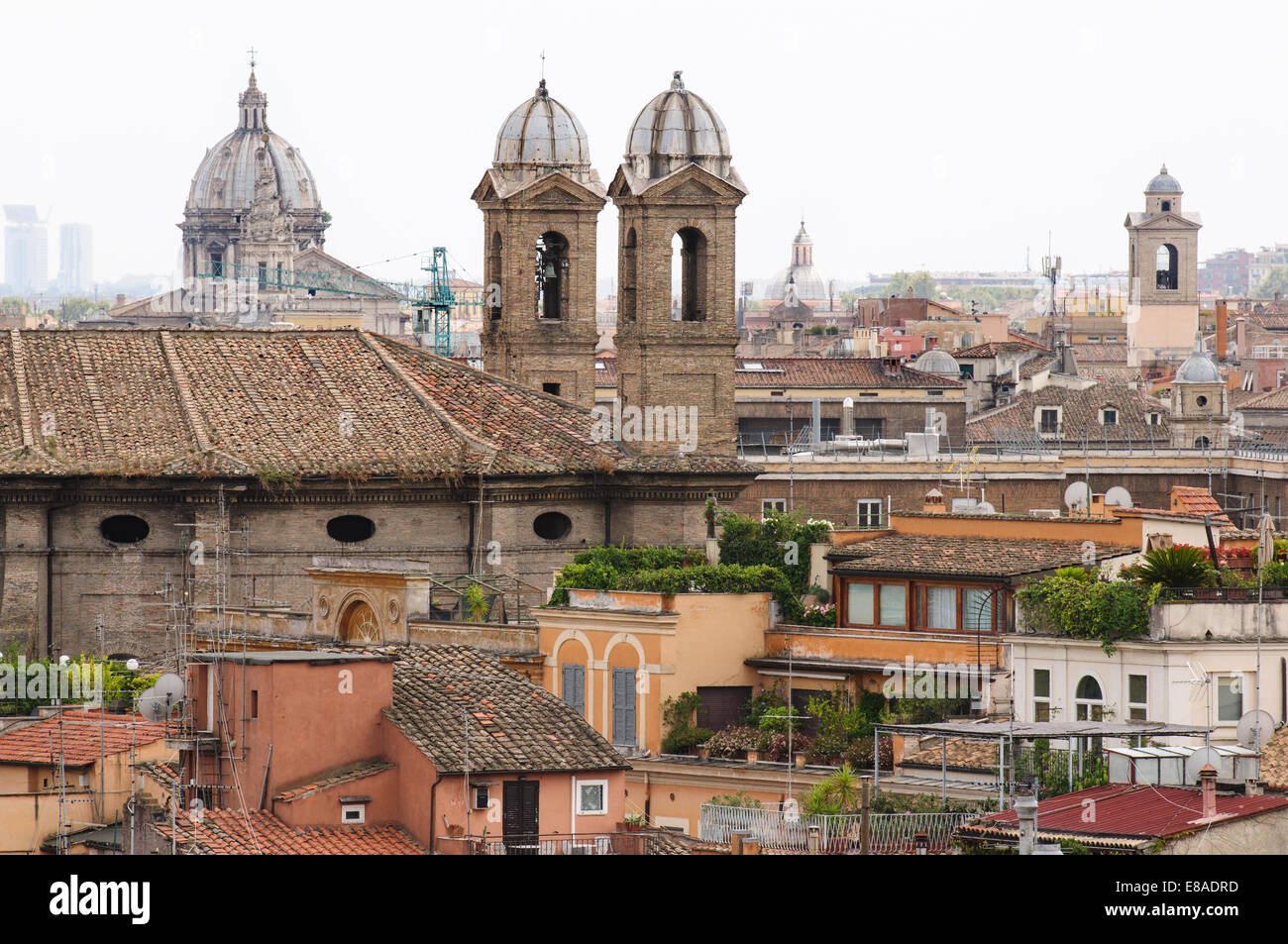 Rome tower aerial hi-res stock photography and images - Alamy