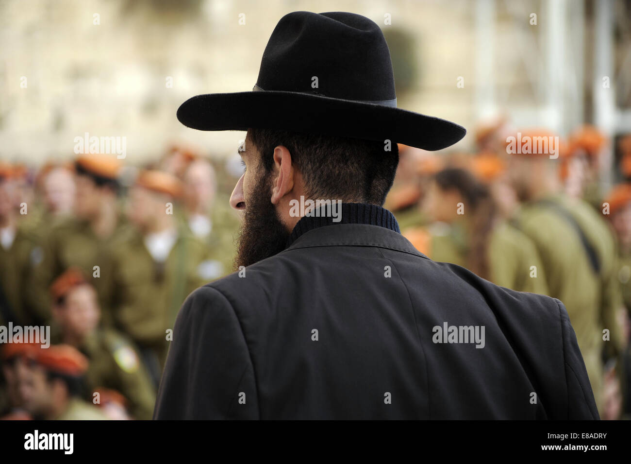 A Jew. Jerusalem. Israel Stock Photo - Alamy