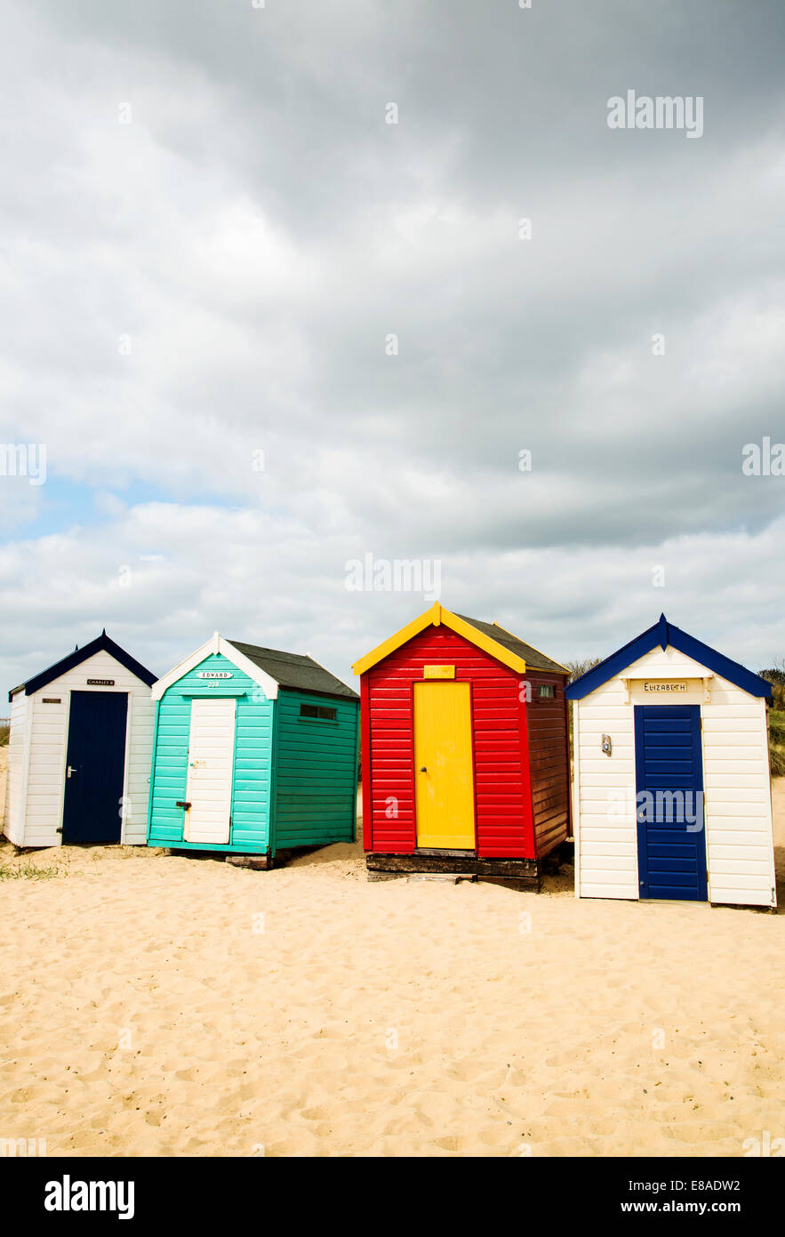 Beach huts at Southwold, Suffolk, UK Stock Photo - Alamy