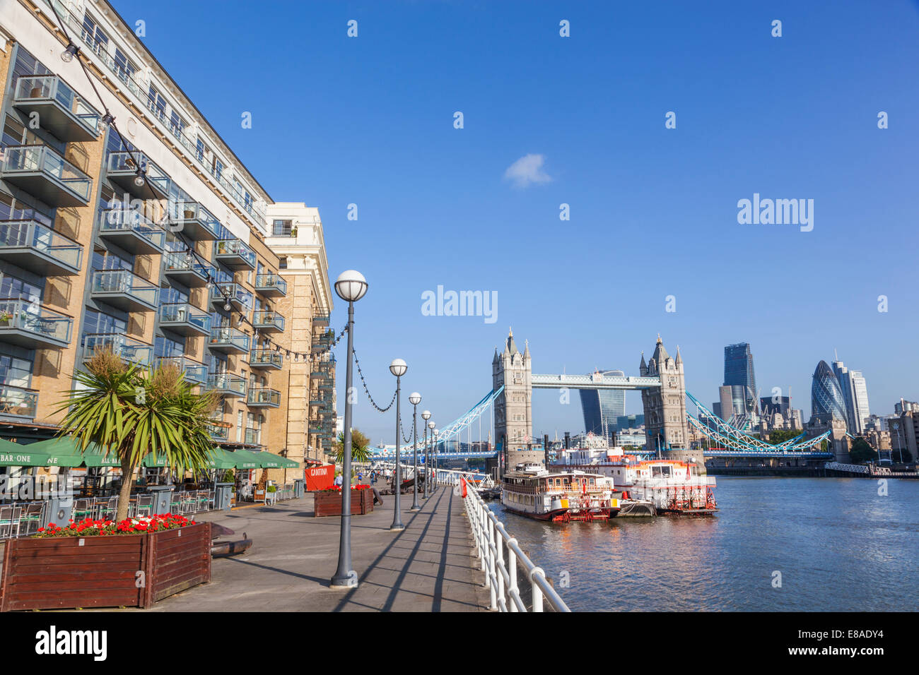 Butlers wharf london bridge hi-res stock photography and images - Alamy