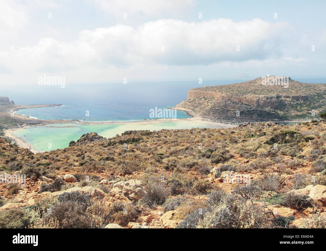 The Beautiful Balos Lagoon Stock Photo - Alamy