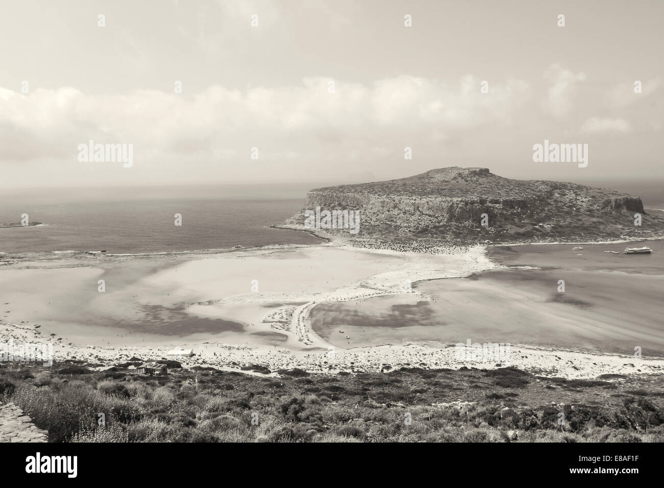 The Beautiful Balos Lagoon Stock Photo - Alamy