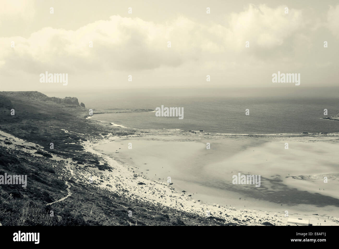 The Beautiful Balos Lagoon Stock Photo - Alamy