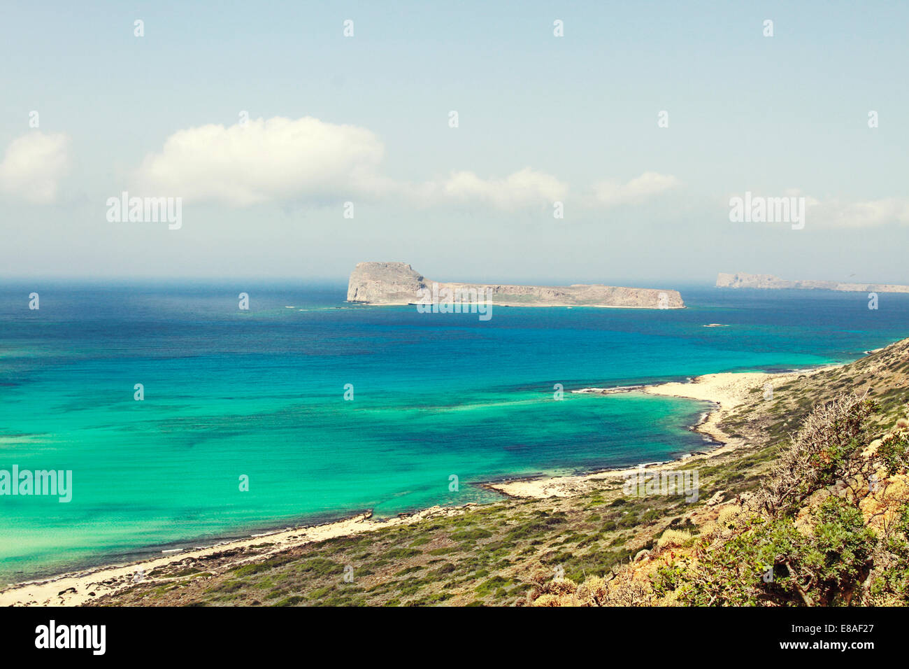 The Beautiful Balos Lagoon Stock Photo - Alamy