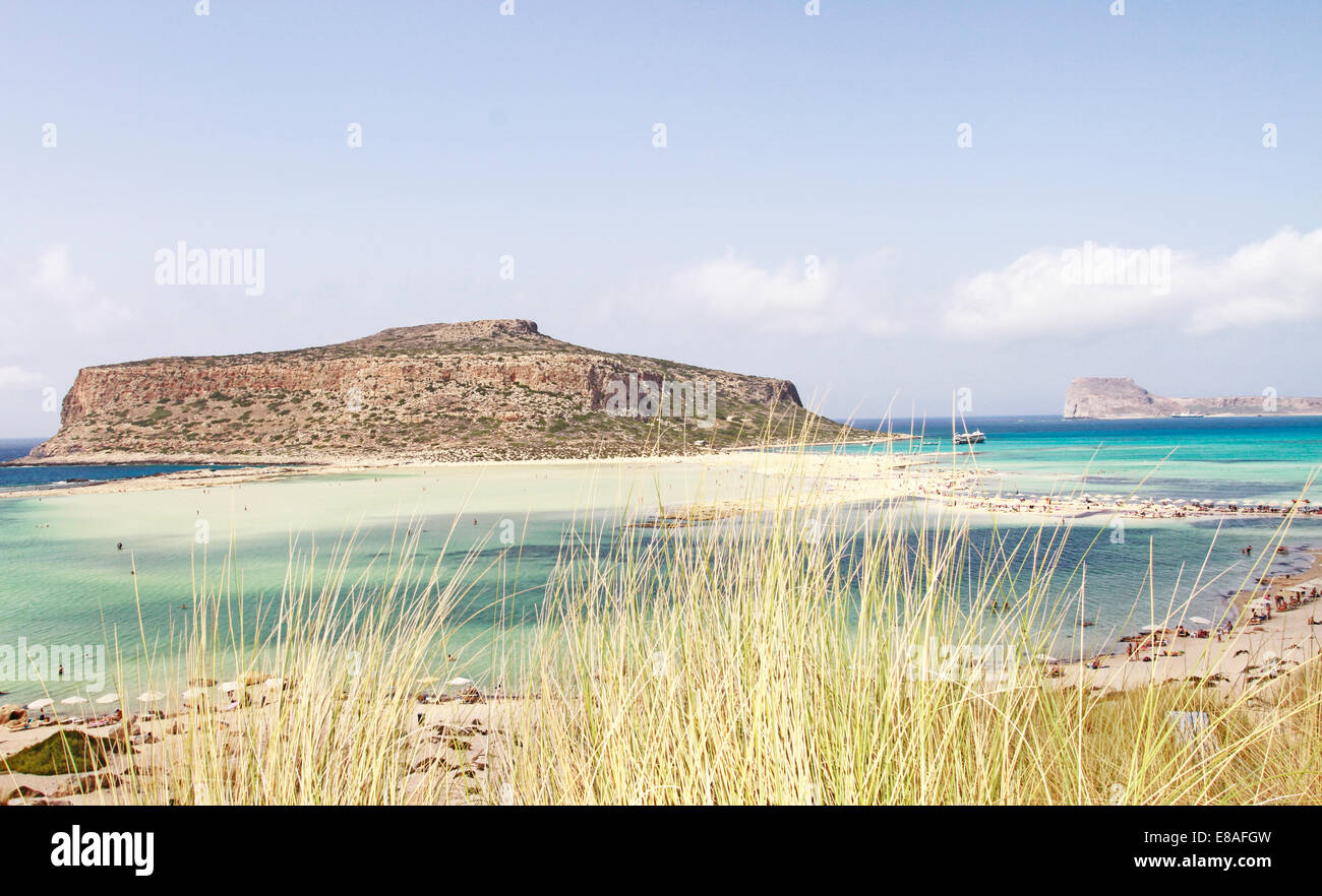 The Beautiful Balos Lagoon Stock Photo - Alamy