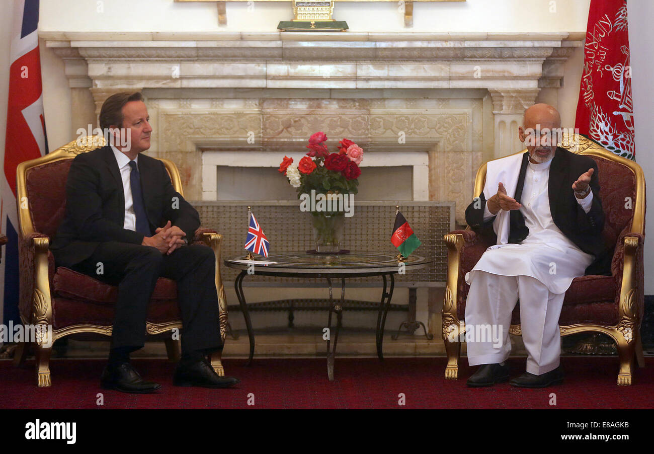 Kabul, Afghanistan. 3rd Oct, 2014. Afghan President Ashraf Ghani ...