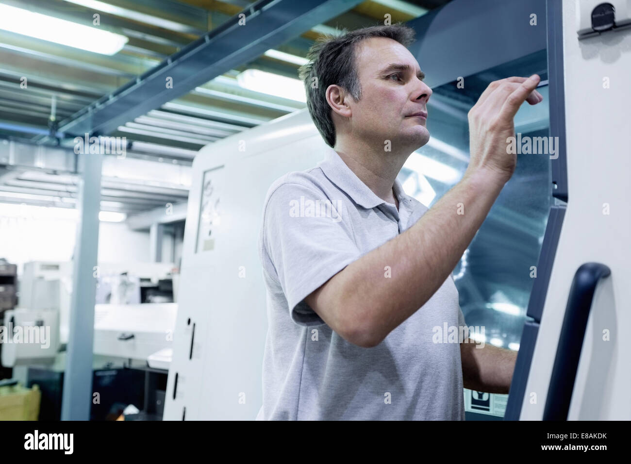 Cnc machine hi-res stock photography and images - Alamy