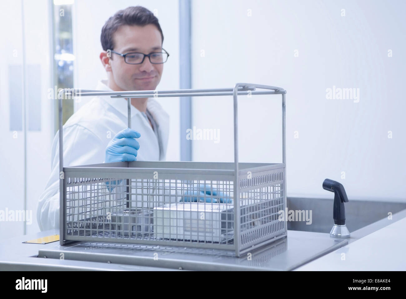 Engineer working in CNC engineering, production and quality control ...