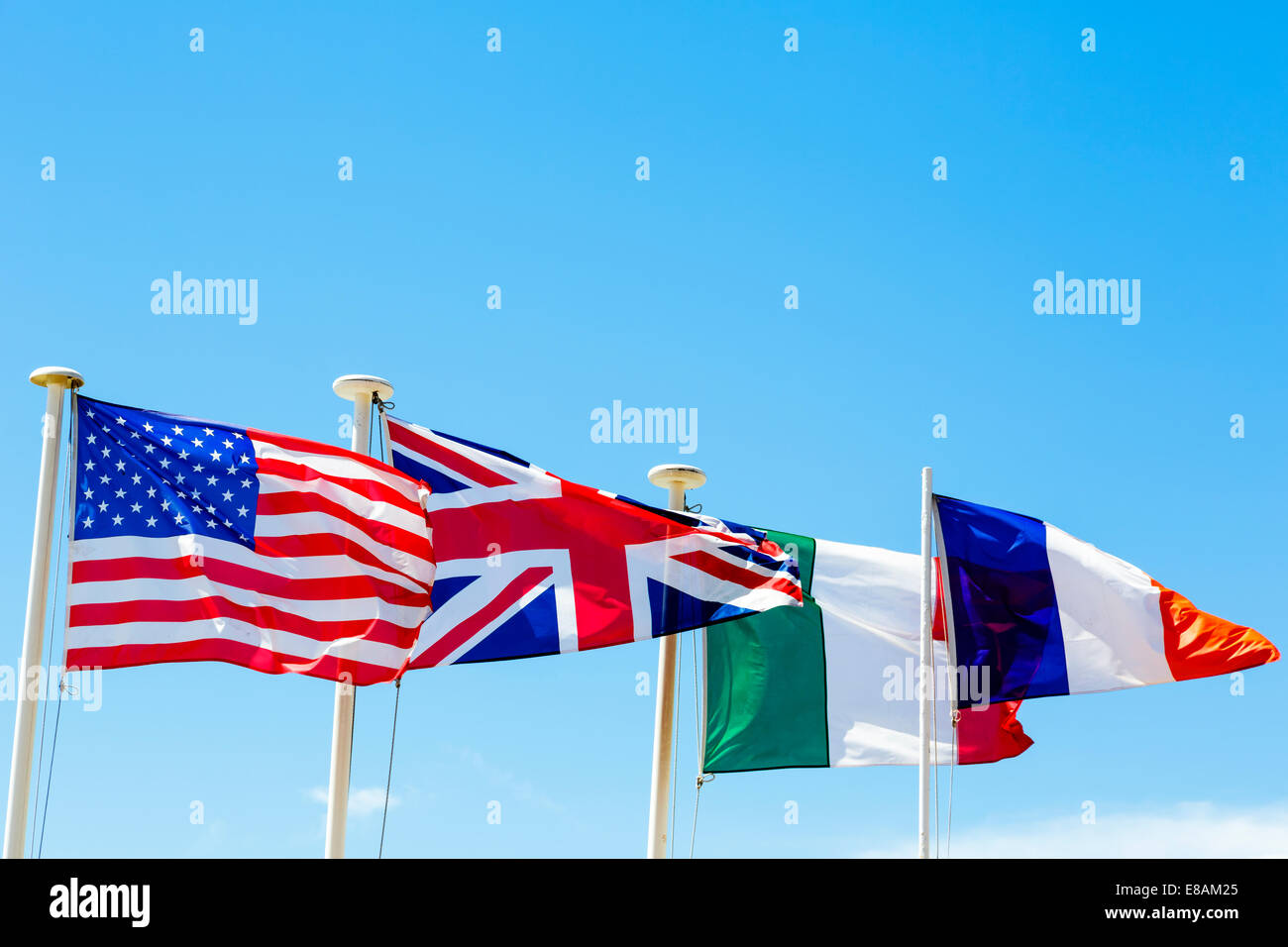 Colorful national flags hi-res stock photography and images - Alamy