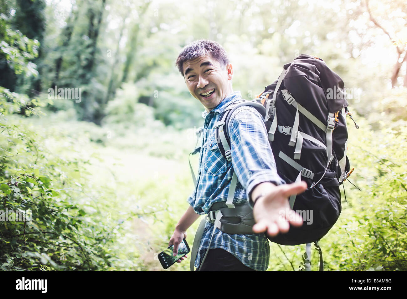 Hand toward camera hi-res stock photography and images - Alamy