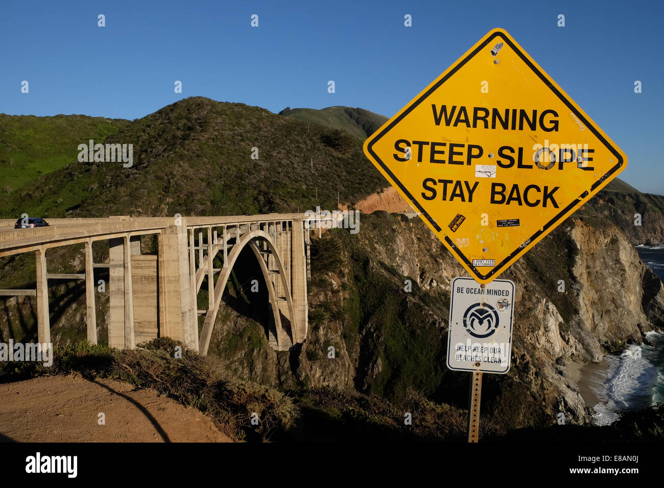 California highway 1 sign hi-res stock photography and images - Alamy