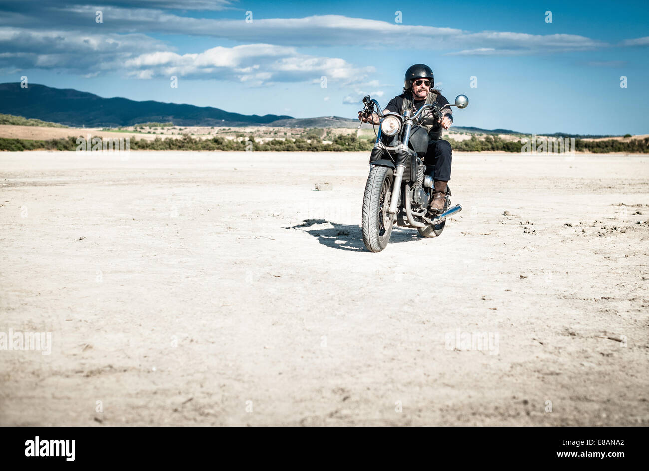 Man Riding Motorcycle High Resolution Stock Photography and Images - Alamy